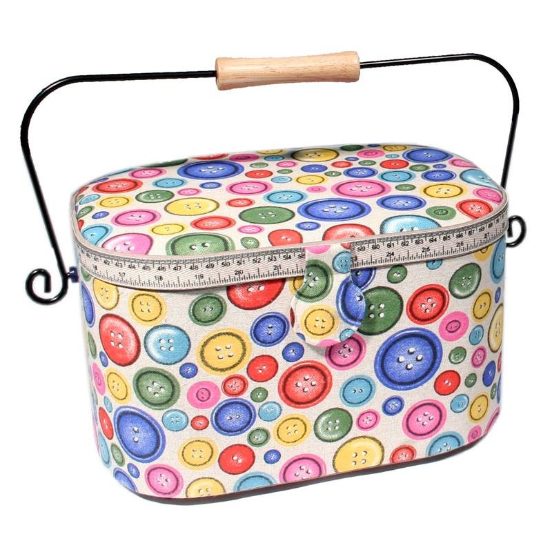 Sewing Box - Colored Buttons Sewing Box - Colored Buttons